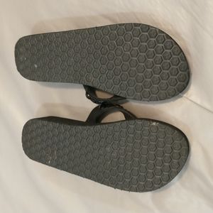 OP | Shoes | Op Black Jeweled Thong Sandals 78 M | Poshmark